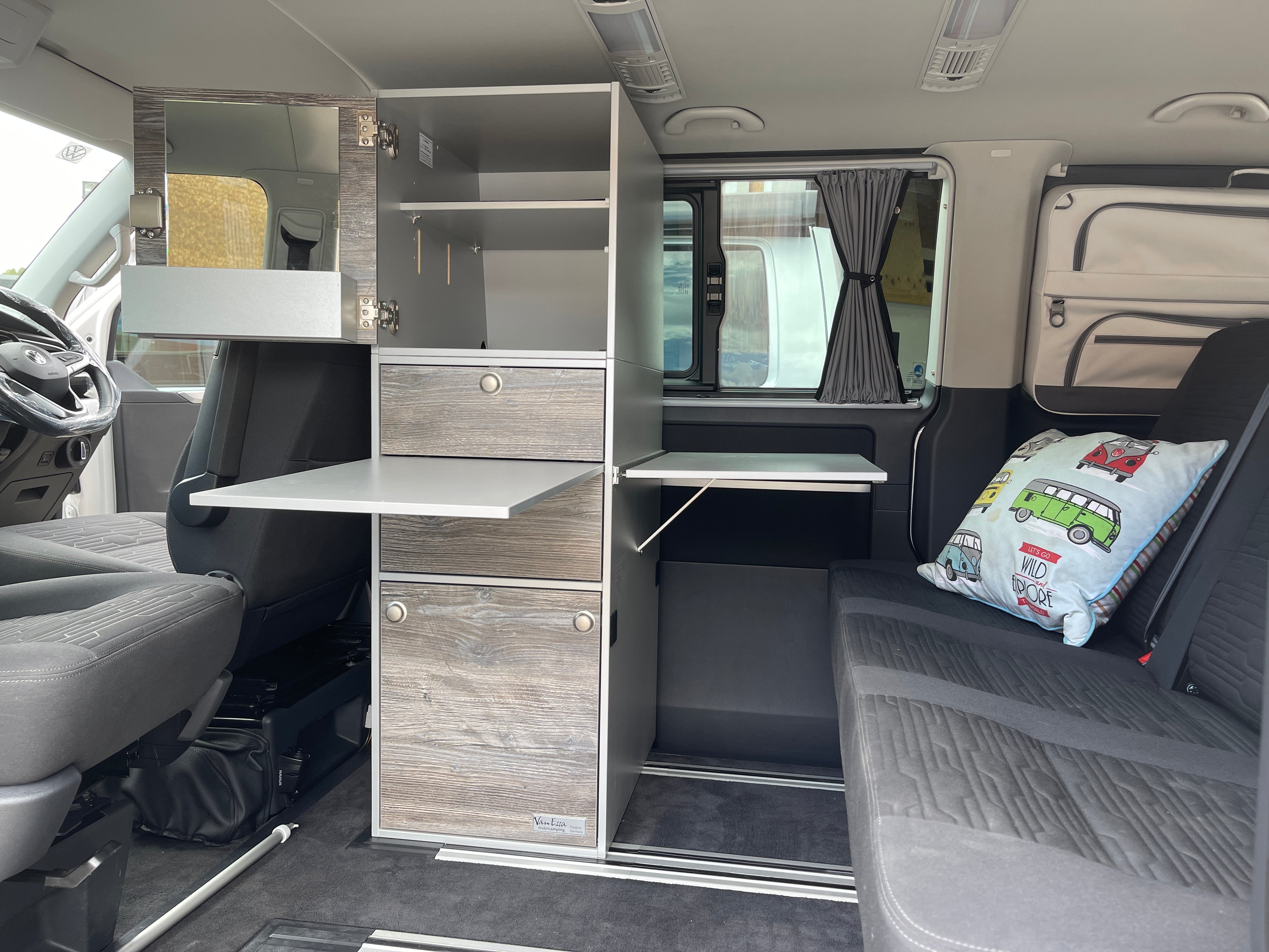 VanEssa Interior Storage Tower for Volkswagen T5/T6/6.1 California / M ...